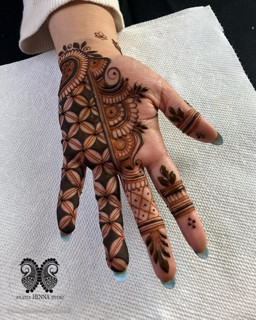 Top 100+ Simple Mehndi Designs - Easy-Peasy Yet Beautiful! - Wedbook ...