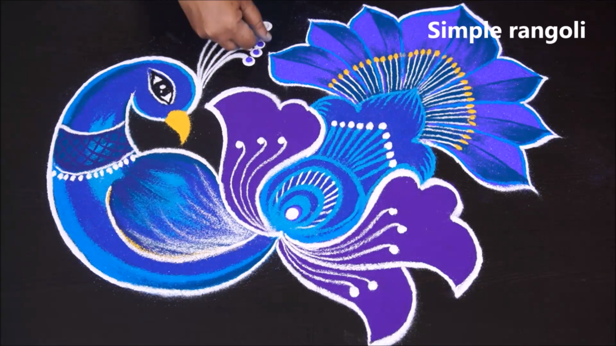 51 DIWALI RANGOLI DESIGNS SIMPLE AND BEAUTIFUL 2025 - FinetoShine
