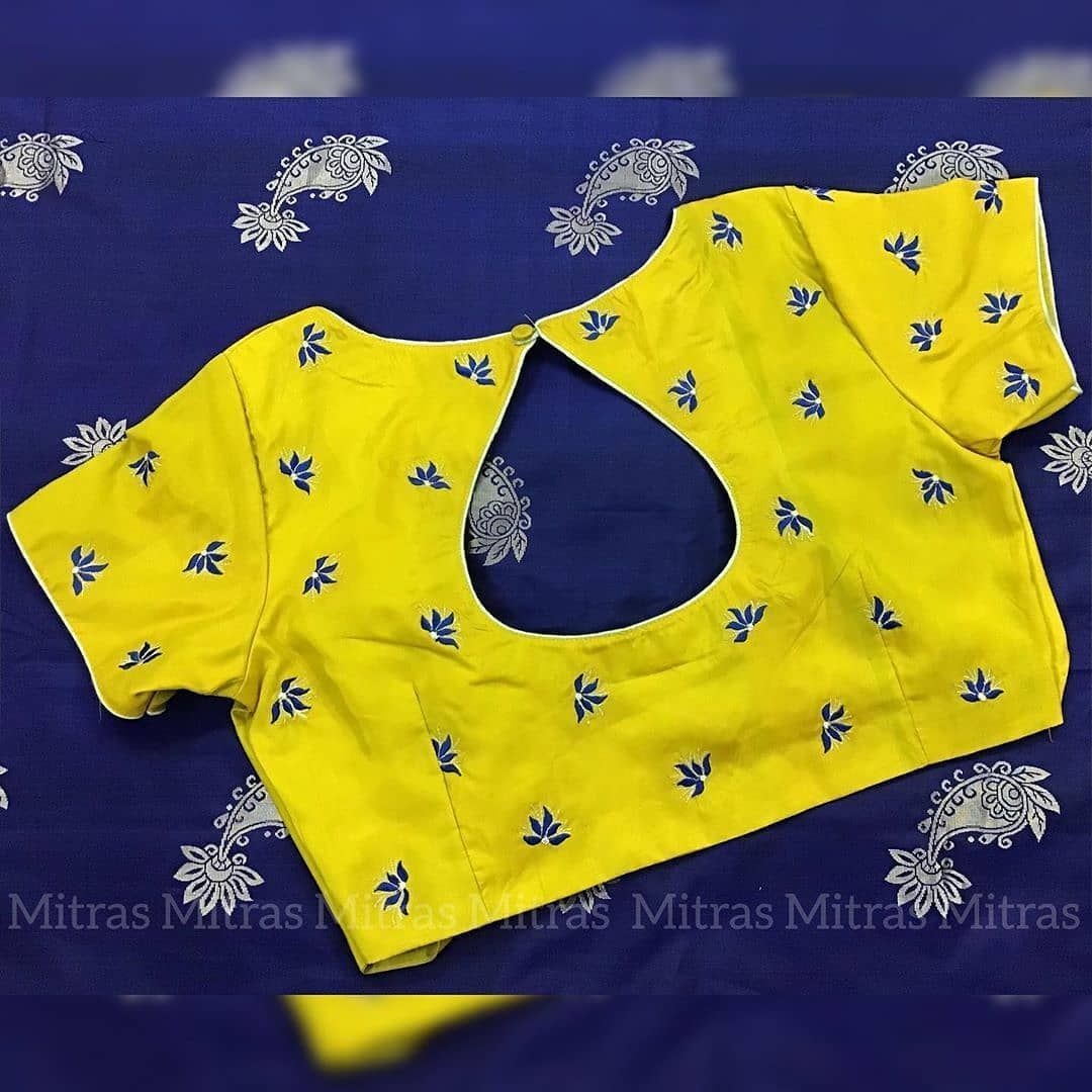 FascinateBlouses On Instagram: “Blouse Courtesy @mitras_designs ...