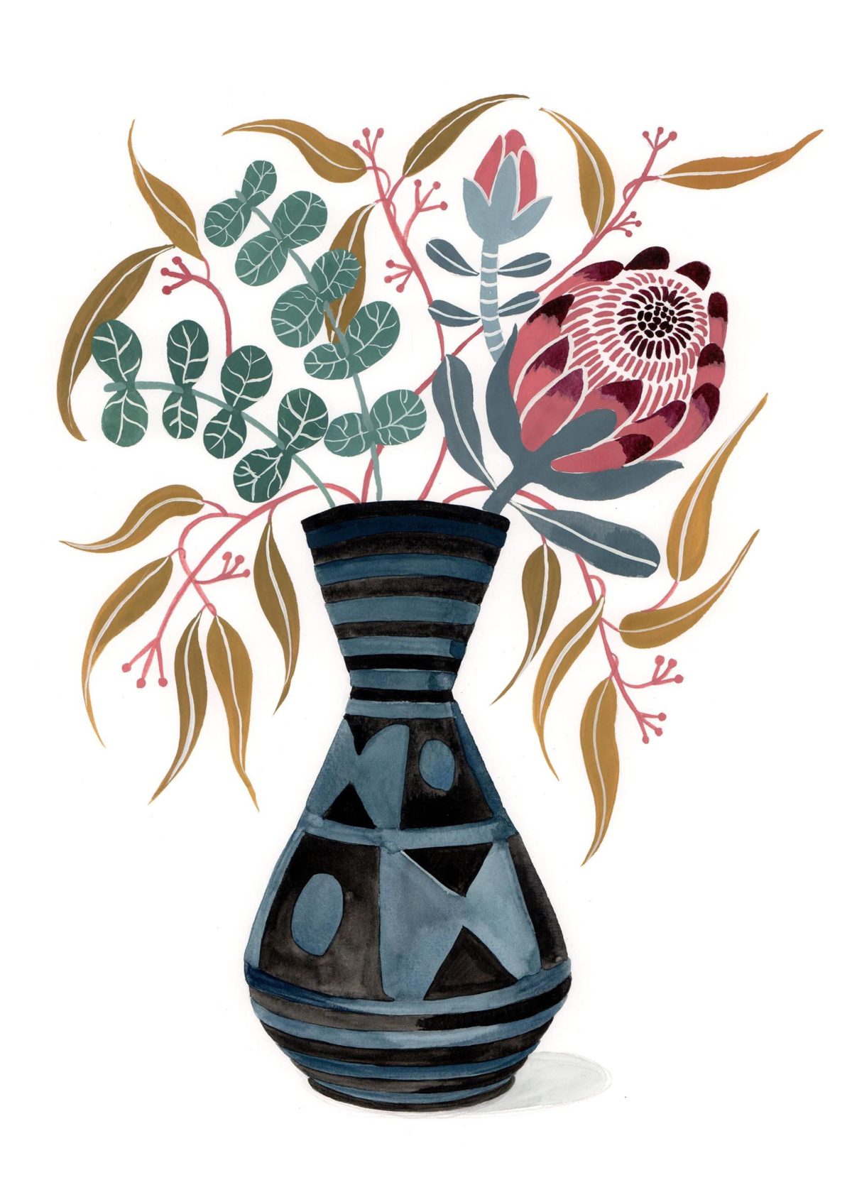 West Australian Wildflowers By Glenn Harris Embroidery OUT-WAW Outback ...