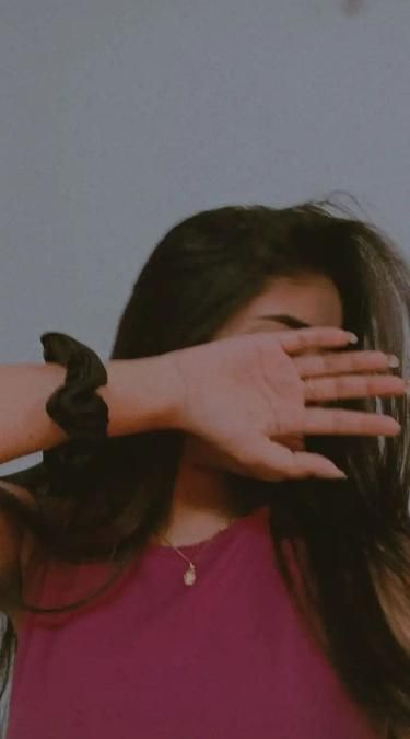 Image For Cute Girl Hidden Face Profile Picture Download For Fb ...