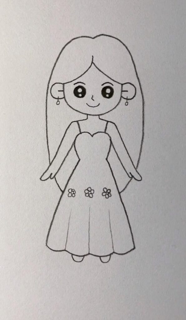 Girl Drawing Easy Simple For Kids + Girl Drawing Easy 2026 - FinetoShine